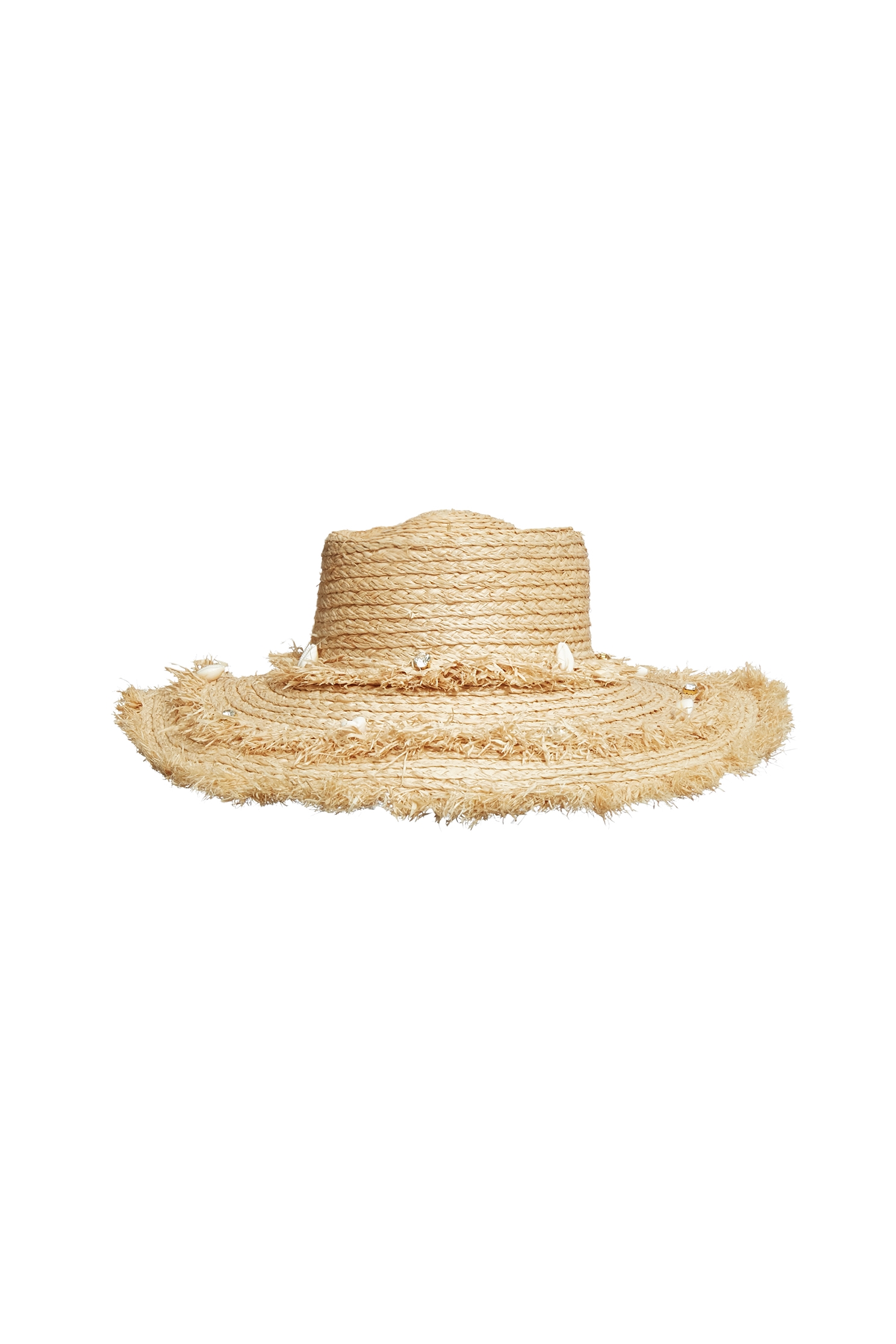 Summer Woven Wide Brimmed Rattan Hat | iROO Online Shop | Dress Up Your ...